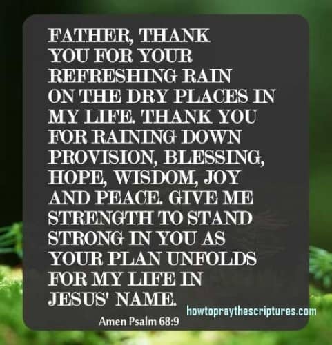 How To Pray For Provision and Blessing