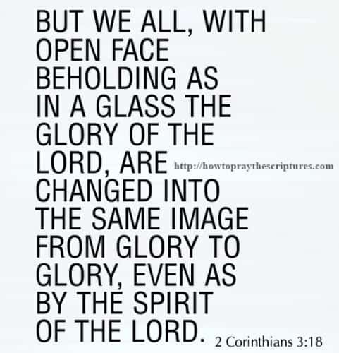 But We All, With Open Face Beholding 2 Corinthians 3-18