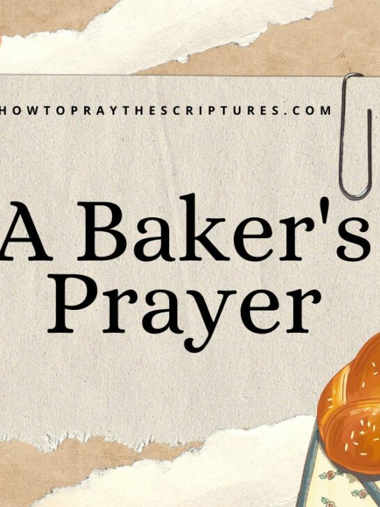 A Baccalaureate Prayer