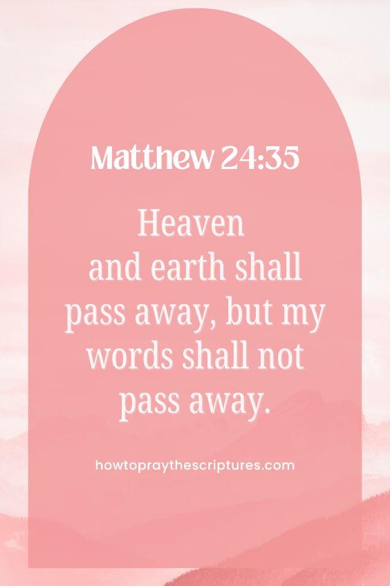 How To Pray Scripture