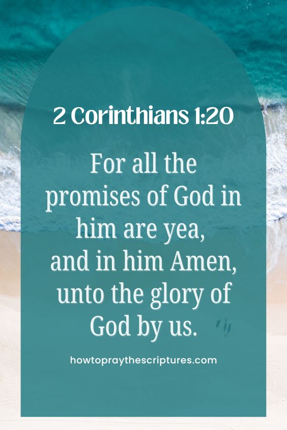 How To Pray Scripture