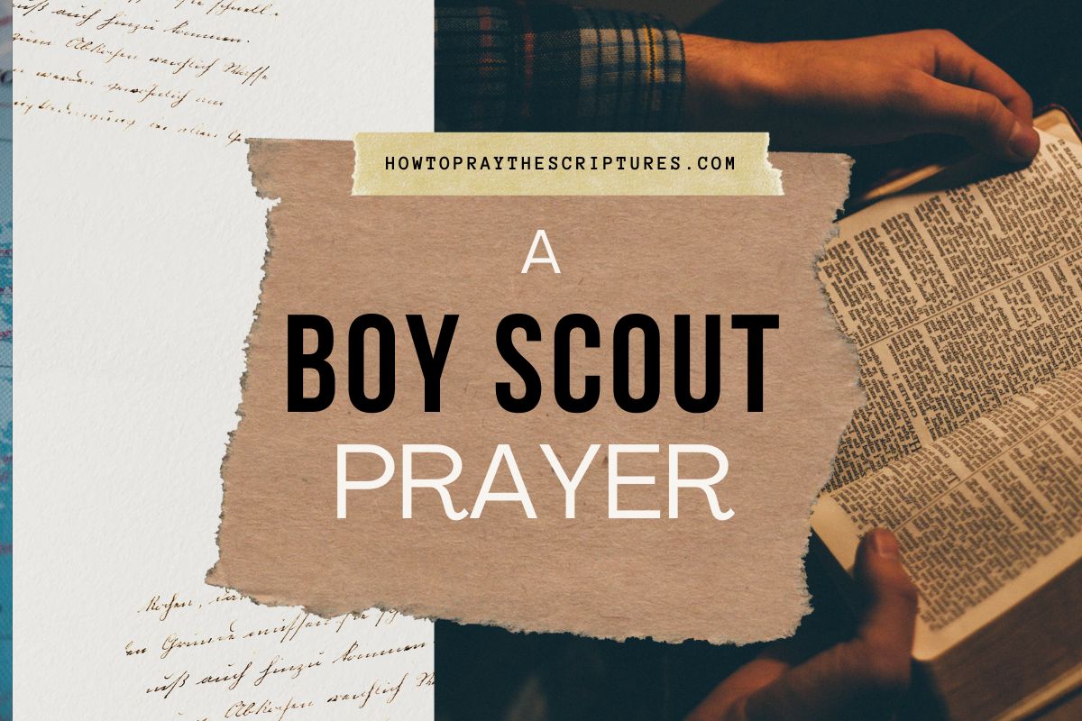 A Boy Scout Prayer