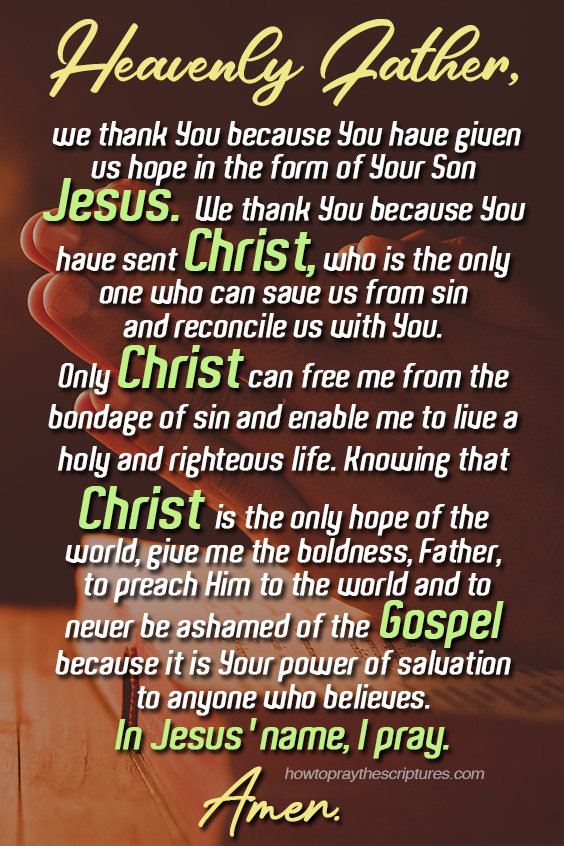A Christmas Prayer of Hope