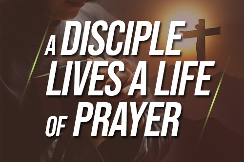 A Disciple Lives A Life Of Prayer