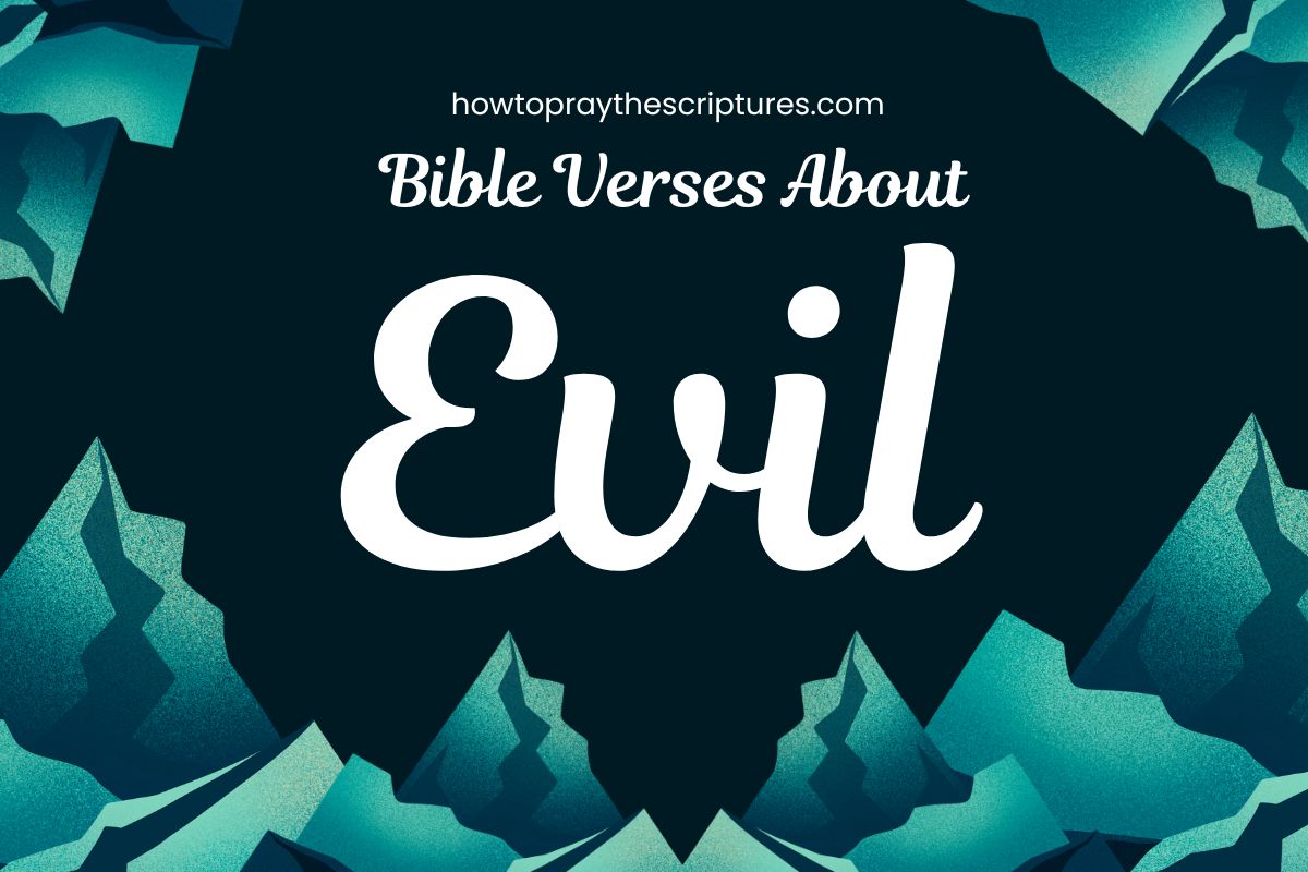 Bible Verses About Evil