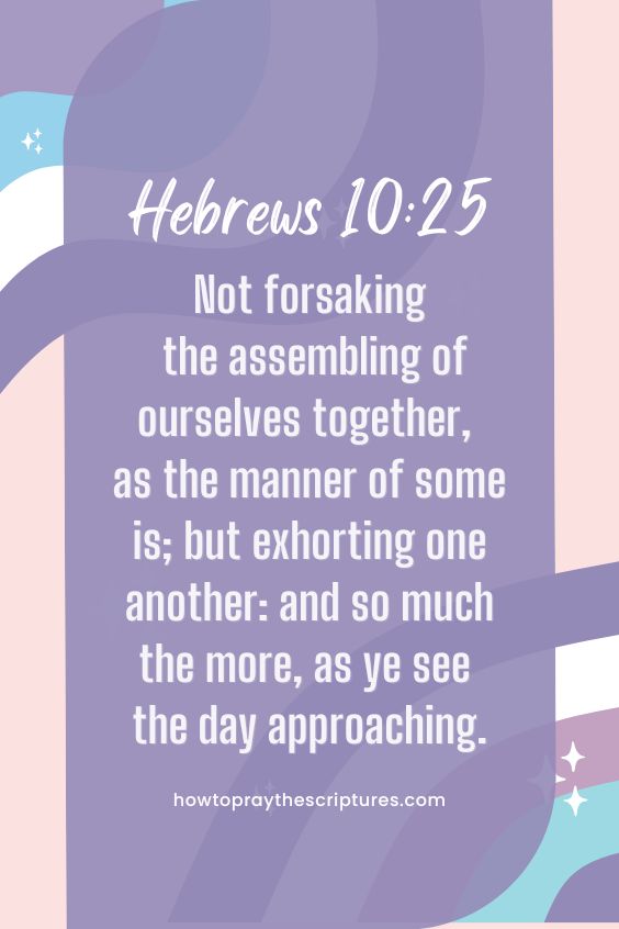 Bible Verses About Not Going to Church