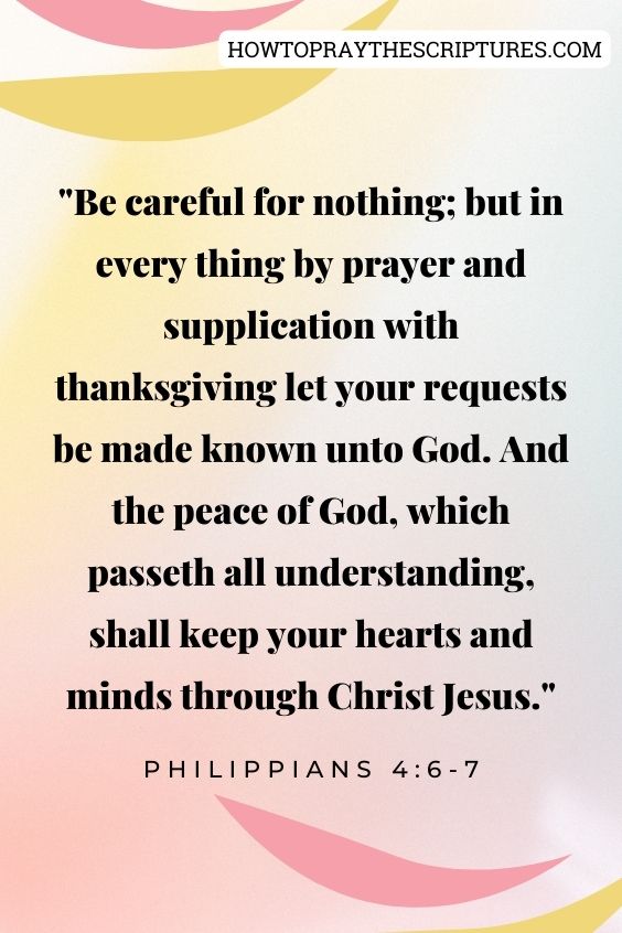 How To Pray For Specific Needs