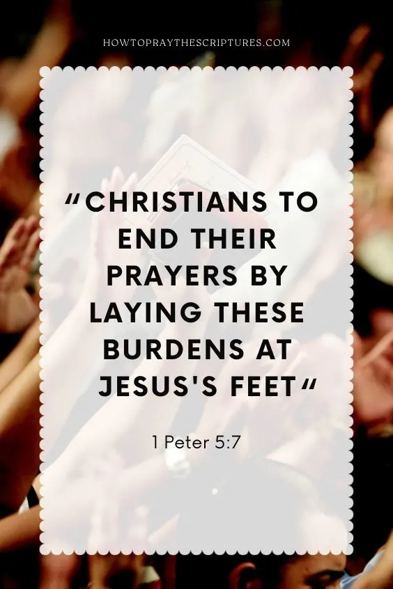 How Should You End A Prayer?