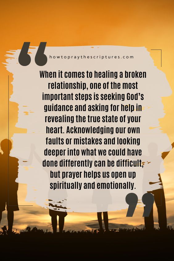 Can Prayer Heal A Broken Relationship?