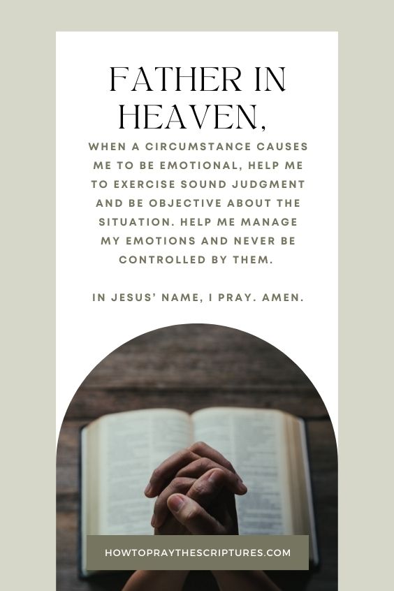 How To Pray When Emotional