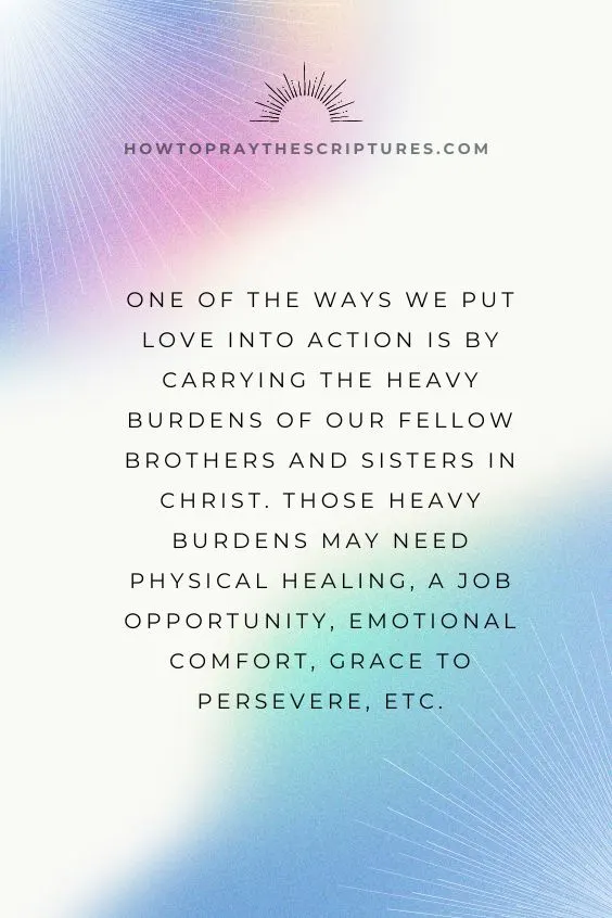 How To Pray For Others Needs