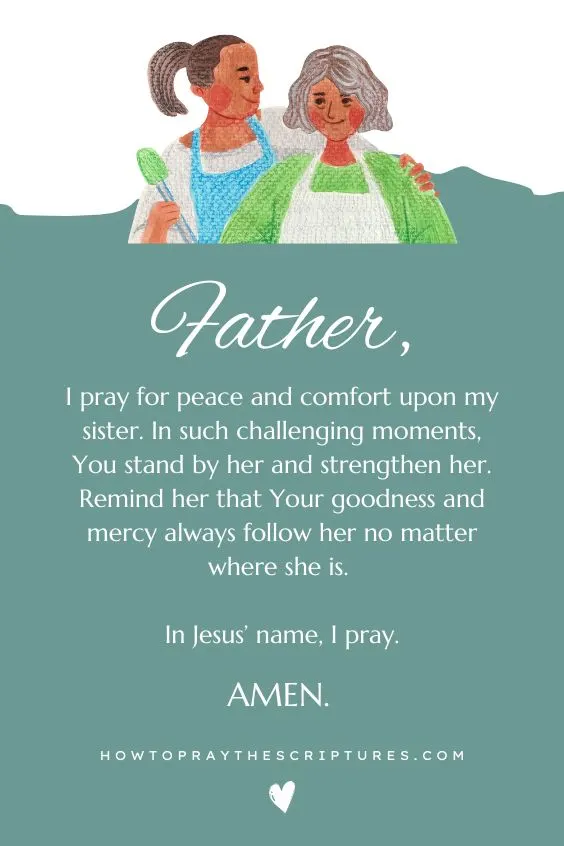 A Little Prayer For My Sister