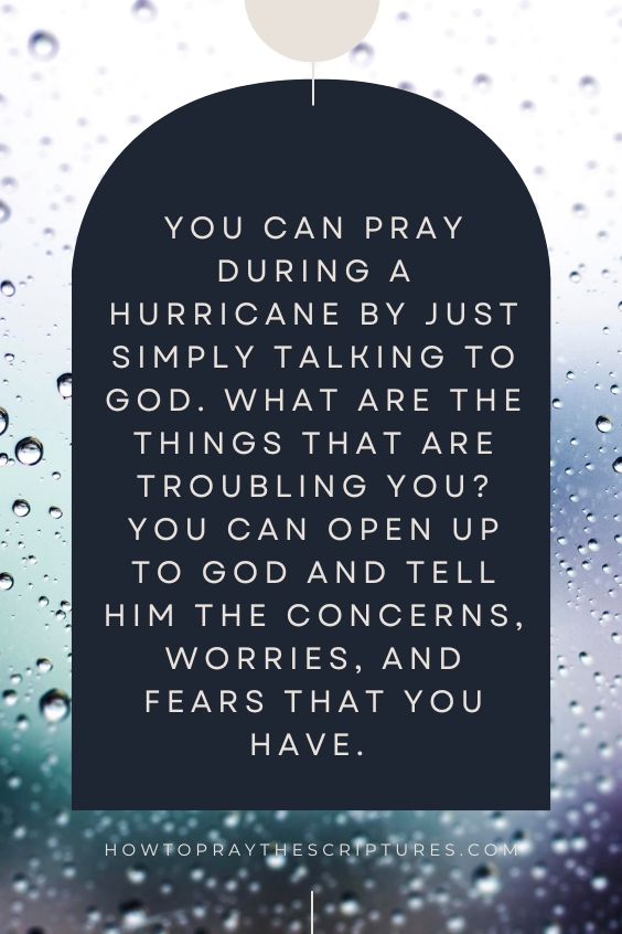 A Prayer During A Hurricane